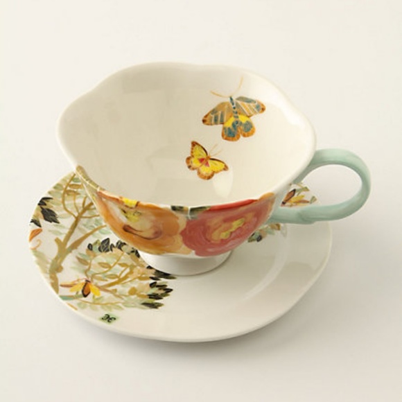 Anthropologie | Dining | Iso Anthropologie Watercolor Petals Shelley ...